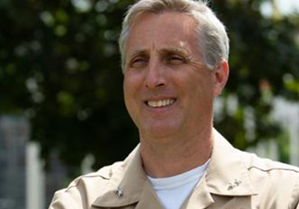 Richmond Law magazine interviews Rear Adm. Andy Burcher